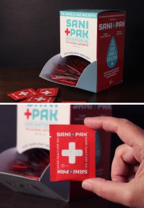 SaniPak Hand Sanitizer | McNulty Design